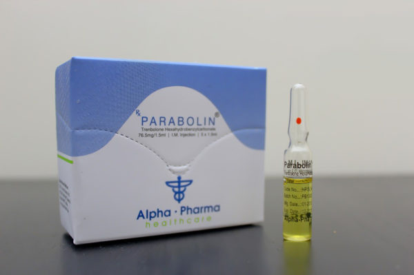 Купить тренболон гексагидробензилкарбонат Alpha Pharma Parabolin в Алматы