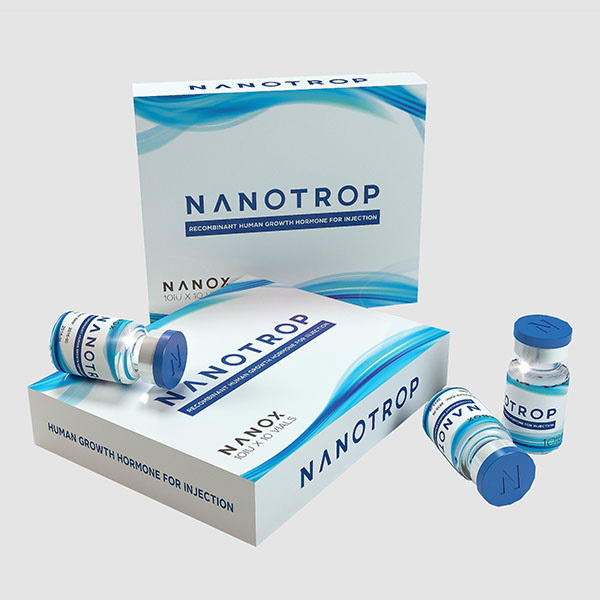 Купить Гормон роста Нанотроп Nanotrop 100 единиц, Nanox в Алматы